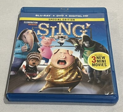 Sing (Blu-ray, 2016) Used Movie 25192366550| eBay