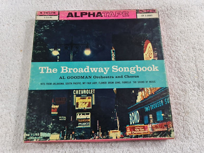The Broadway Songbook- Al Goodman Reel-To-Reel Tape | eBay