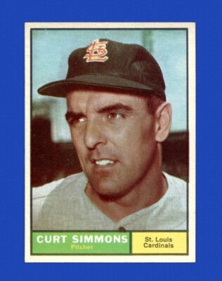 1961 Topps Set-Break # 11 Curt Simmons NM-MT OR BETTER *GMCARDS* | eBay