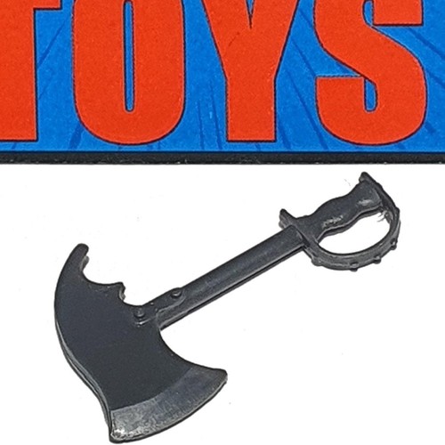 Vtg GI Joe Barbecue v2 AXE ax original 1989 Slaughter Marauders weapon ...
