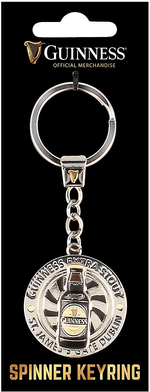 Guinness Bottle Spinner Keyring (sg) | eBay
