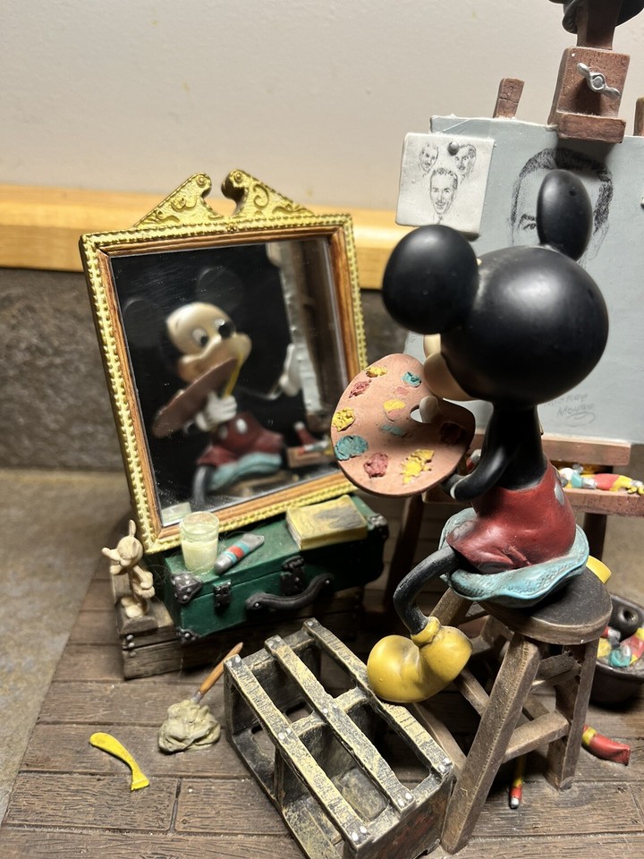 Very Rare Walt Disney ‘Self portrait-Mickey Mouse’ , Charles Boyer | eBay