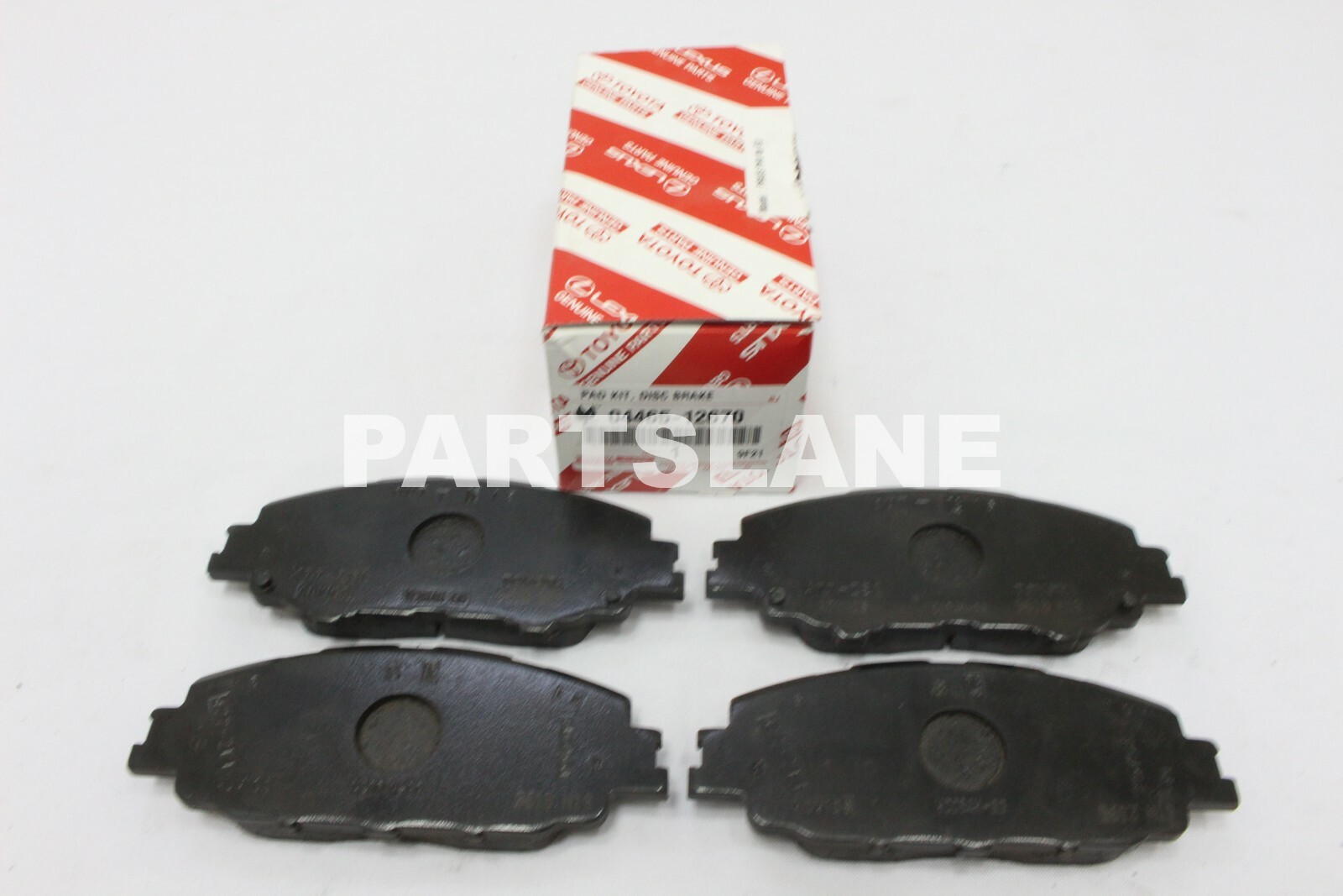 0446512670 Genuine Toyota Pad Kit Disc Brake 04465-12670 for sale ...