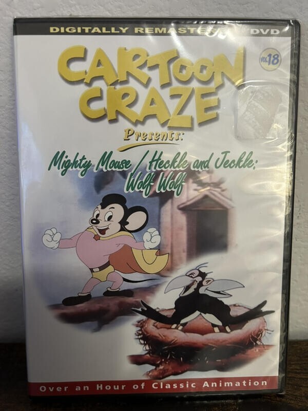 BRAND NEW SEALED CARTOON CRAZE MIGHTY MOUSE/HECKLE & JECKLE: WOLF WOLF ...