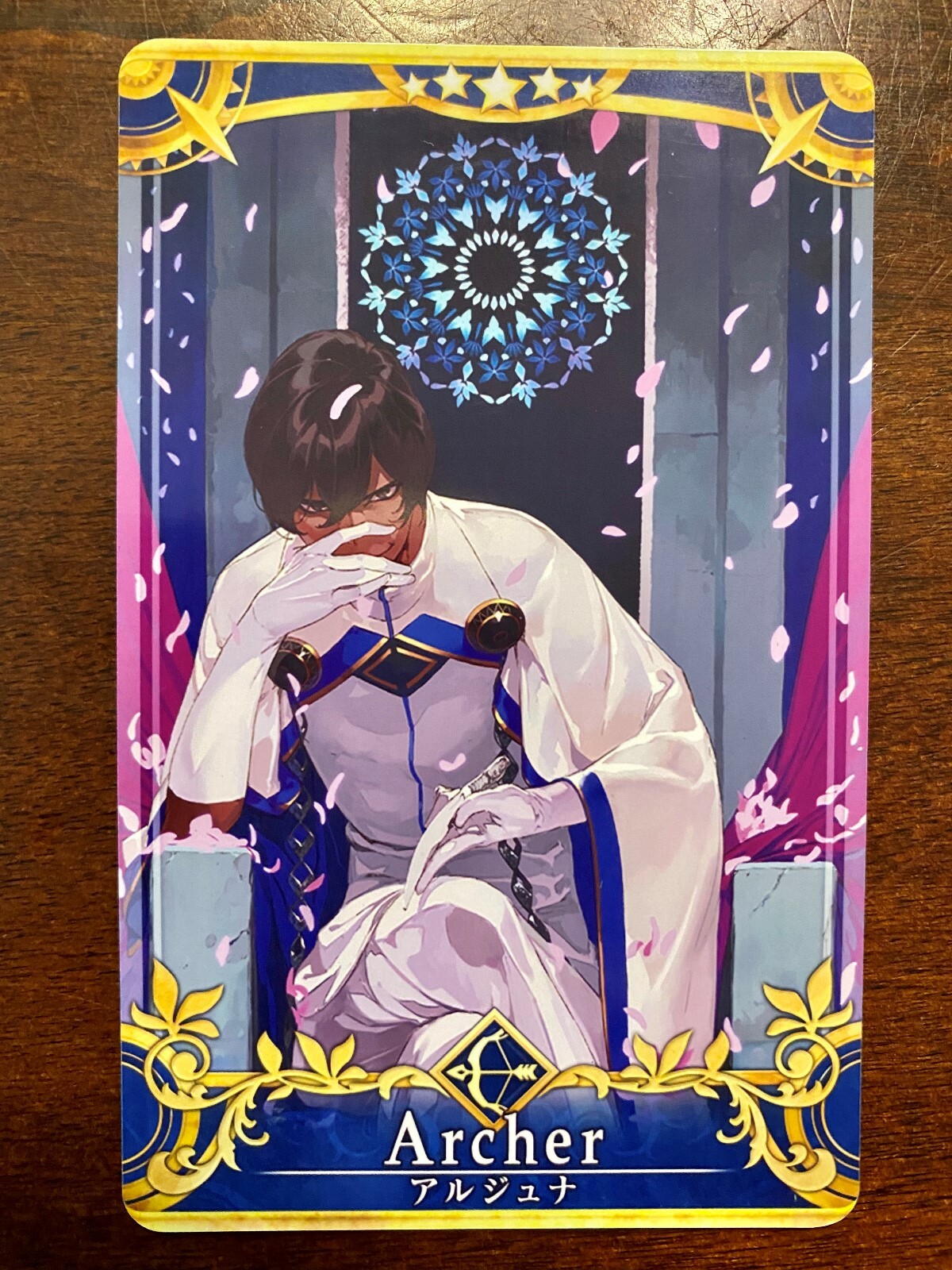 Fate Grand Order FGO Arcade Card Archer Arjuna Final Ascension | eBay