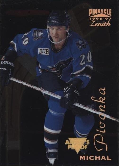 1996-97 Pinnacle Zenith - Michal Pivonka #62 Artist's Proof for sale ...