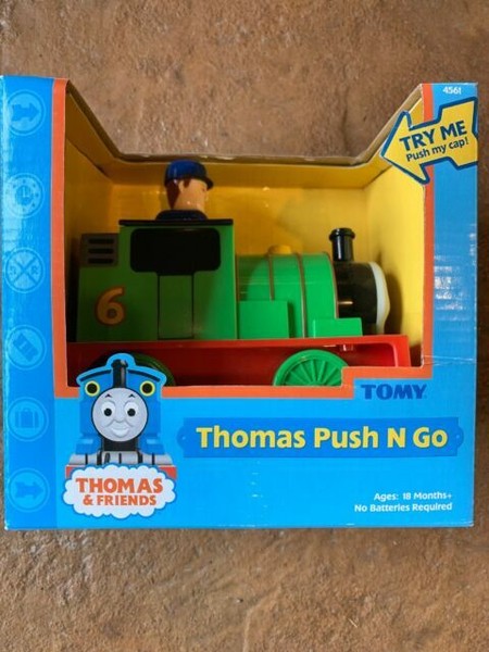 TOMY 2001 Thomas The Tank Engine Push 'n Go Toy Train Engine With ...