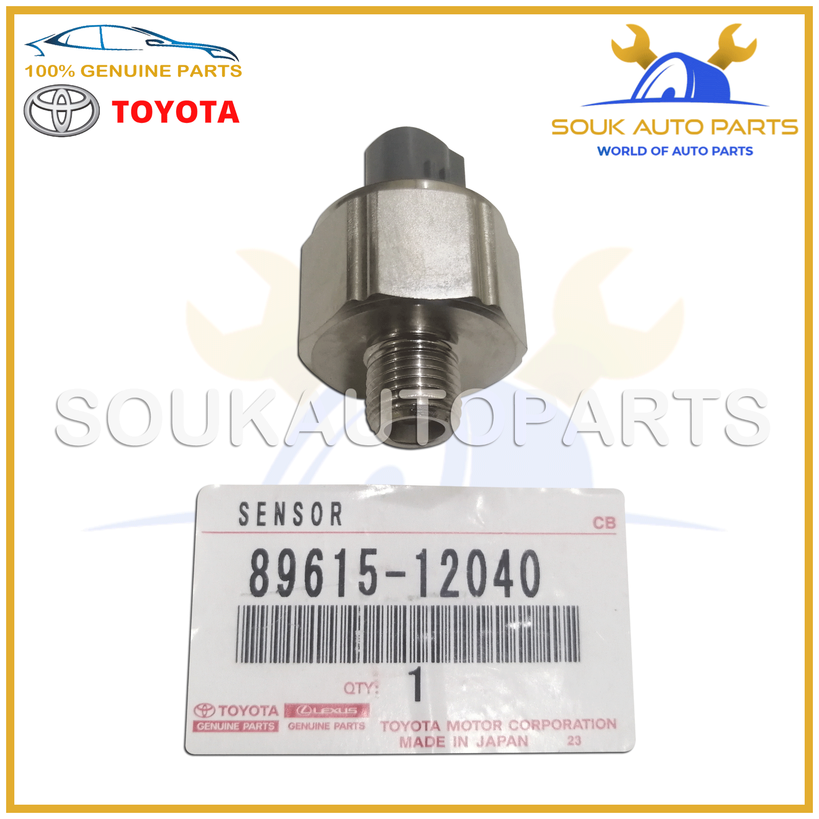 89615-12040 Genuine Toyota SENSOR, KNOCK CONTROL 8961512040 OEM | eBay
