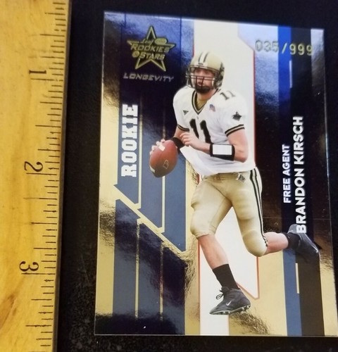 2006 Rookies & Stars Longevity Sapphire Parallel Brandon Kirsch #148 ...