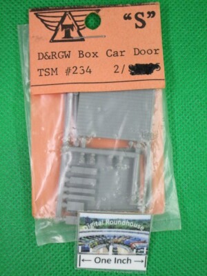 Triangle Scale Models S scale #234 Box Car Doors, D&RGW (2) | eBay