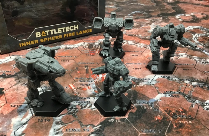 Battletech Fire Lance Mech Pack Catalyst Trebuchet Longbow Stalker Zeus ...