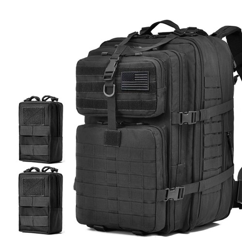 64L Large Tactical Backpack, Military Molle Bag for Hiking | eBay