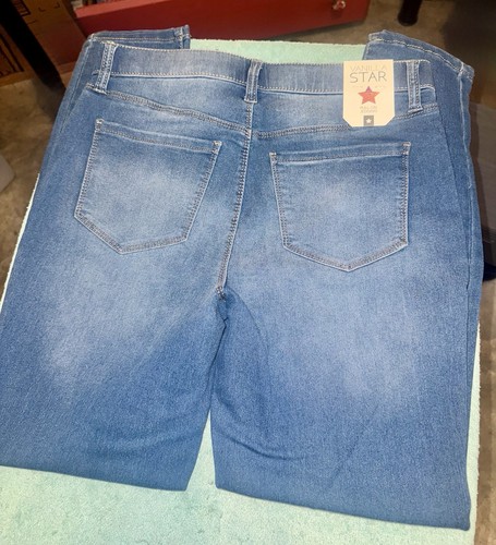 Vanilla Star Pull-On Denim Jeggings Medium Stretch Soft NWT Back ...