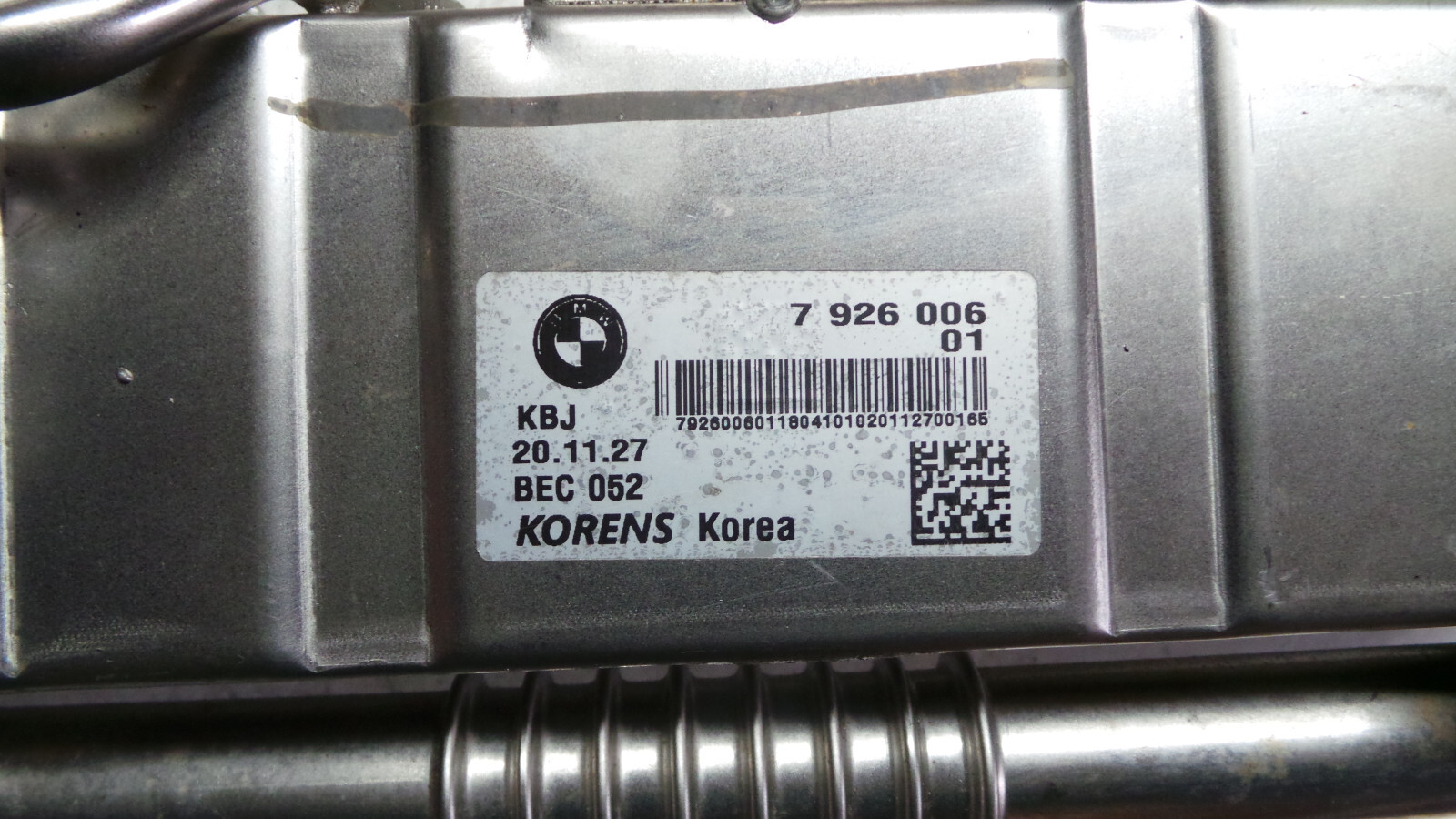 GENUINE BMW EGR VALVE & COOLER 8513132 737891-10 7926006 | eBay UK