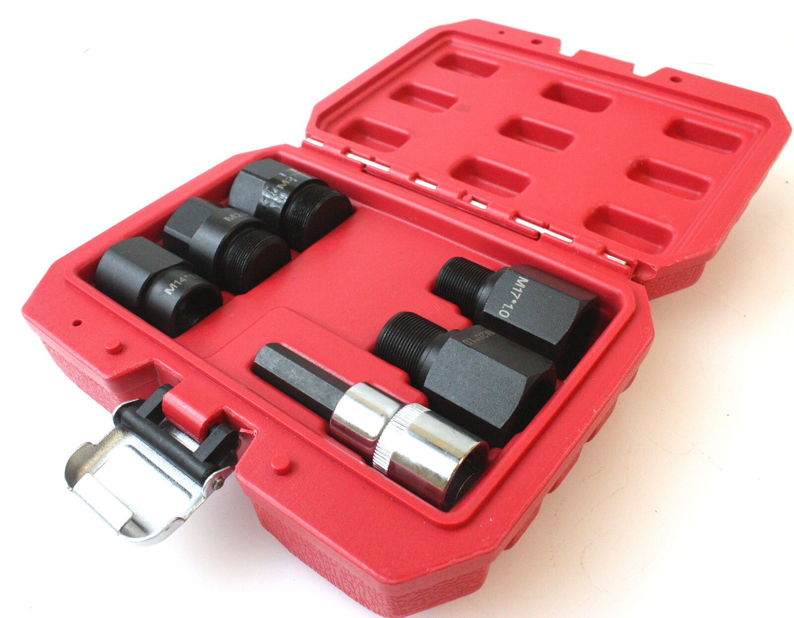 6pc Bosch Denso Siemens Diesel Injector Removal Tool M14*1.5 M17 M20 ...