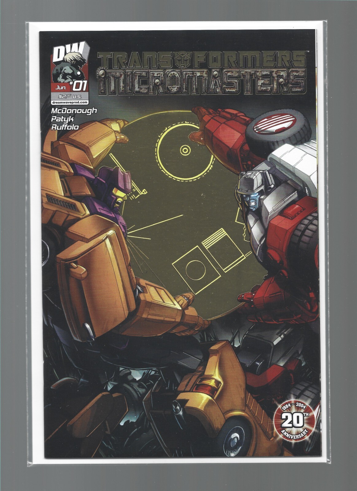Transformers Micromasters #1 Gold Foil Variant - Dreamwave Comics | eBay