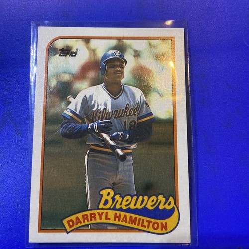 1989 TOPPS DARRYL HAMILTON ROOKIE MILWAUKEE BREWERS #88 | eBay