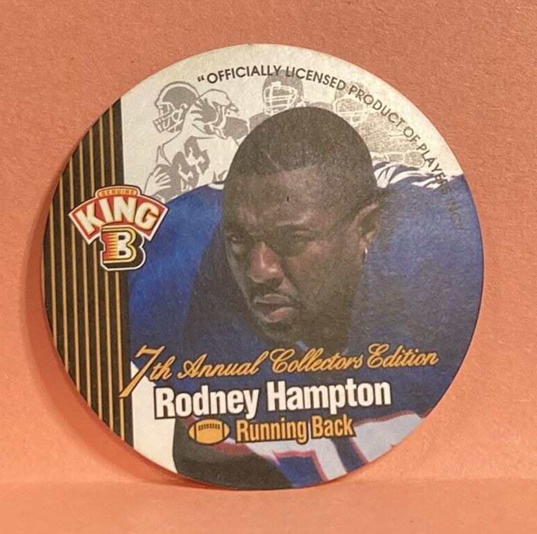 1995 King B RODNEY HAMPTON Card #3 Giants | eBay