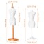 4pcs doll dress support Doll Dress Support Mannequin Model Stand | eBay