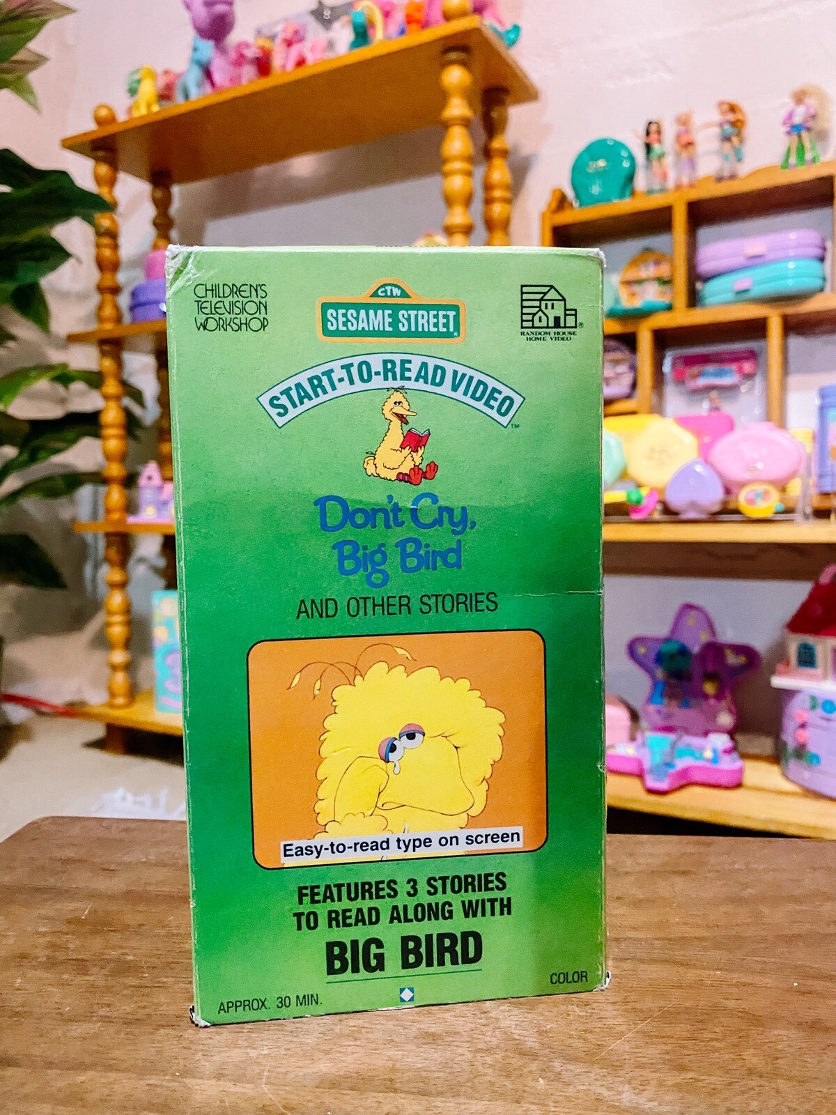 Sesame Street - Start-To-Read Video: Dont Cry, Big Bird (VHS, 1994 ...