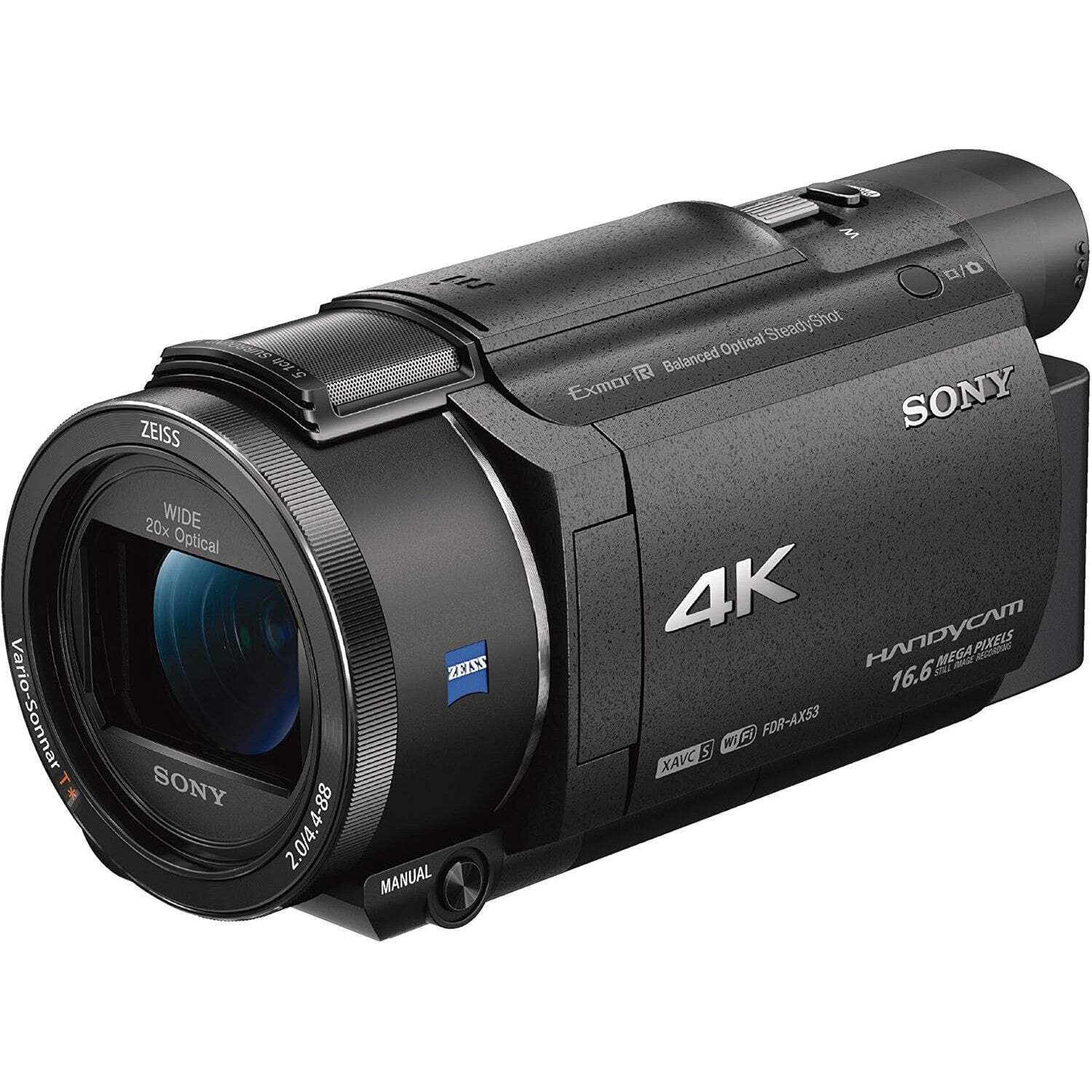 Sony FDR-AX53 Ultra HD 4K Compact Camcorder - Missing AC Adapter ...