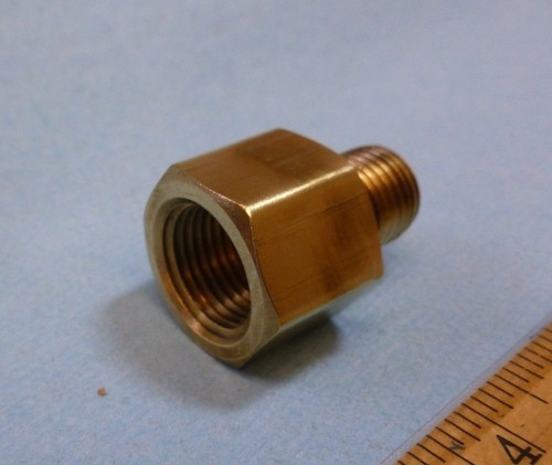 AN912-5 BRASS REDUCER 1/2" X 1/4" PIPE (AIRCRAFT) | eBay