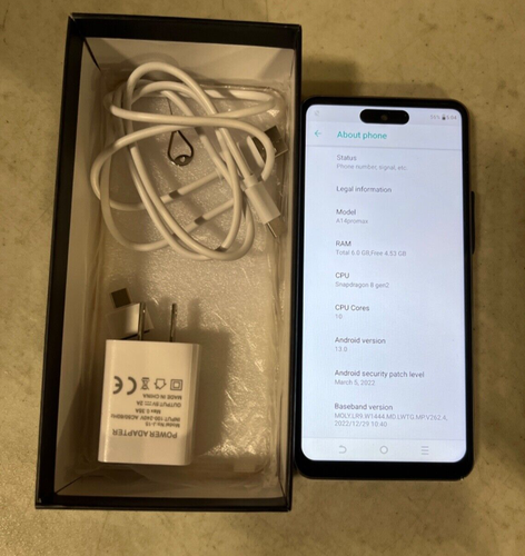 A14 PRO MAX 256GB UNLOCKED ANDROID SMARTPHONE - WHITE | eBay