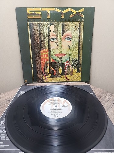 Styx The Grand Illusion 1977 A&M Records SP-4637 Vinyl LP Record VG+ | eBay