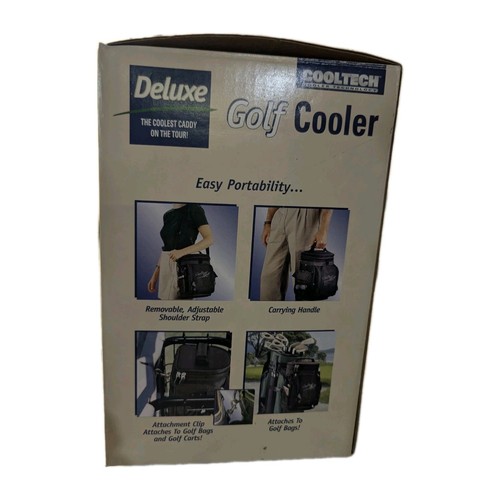 Cooltech Golf Cooler Bag Mini Ice Chest Drink Holder Insulated Thermal ...