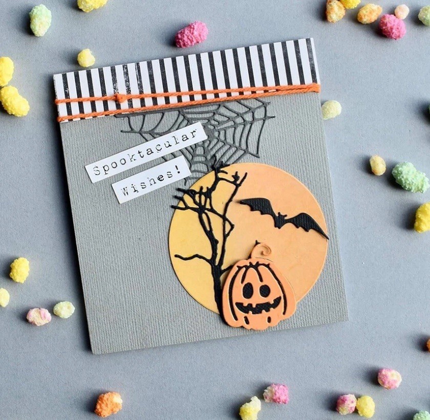 New Sizzix Thinlits Frightful Things 664209 Tim Holtz Halloween Retired Rare | eBay