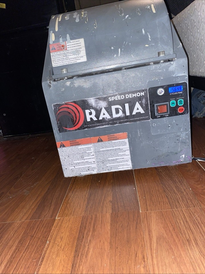 Radia Drum Mixer Speed Demon 1 Gal Paint Can Shaker | eBay