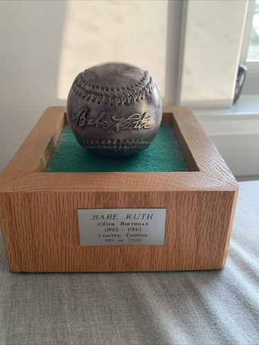Limited Addition Babe Ruth 100th Birthday Metal Ball | eBay