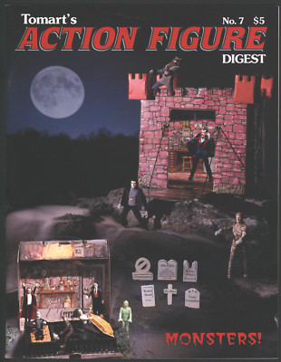 Action Figure Digest #7 VTG 1992 Universal Monsters Action Figures ...