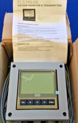 FIP FLS M9.06 PH/ORP Monitor and Transmitter | eBay