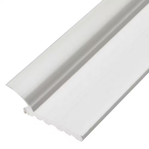 2.5 in. x 7 ft. White Dual-Vinyl Top and Sides Garage Door ...