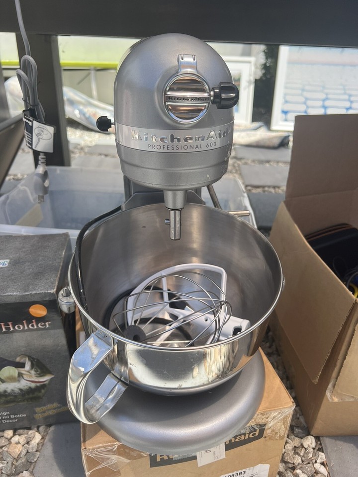 KitchenAid Pro 600 Series Stand Mixer - Silver | eBay