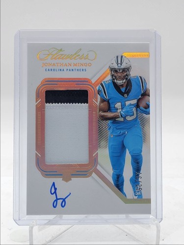 JONATHAN MINGO 2023 FLAWLESS RPA ROOKIE PATCH AUTOGRAPH RC AUTO /25 ...