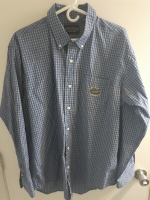Crable Florida Gators Official Long Sleeve Button Casual Shirt Large ...