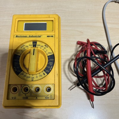 Multimeters - Beckman Industrial