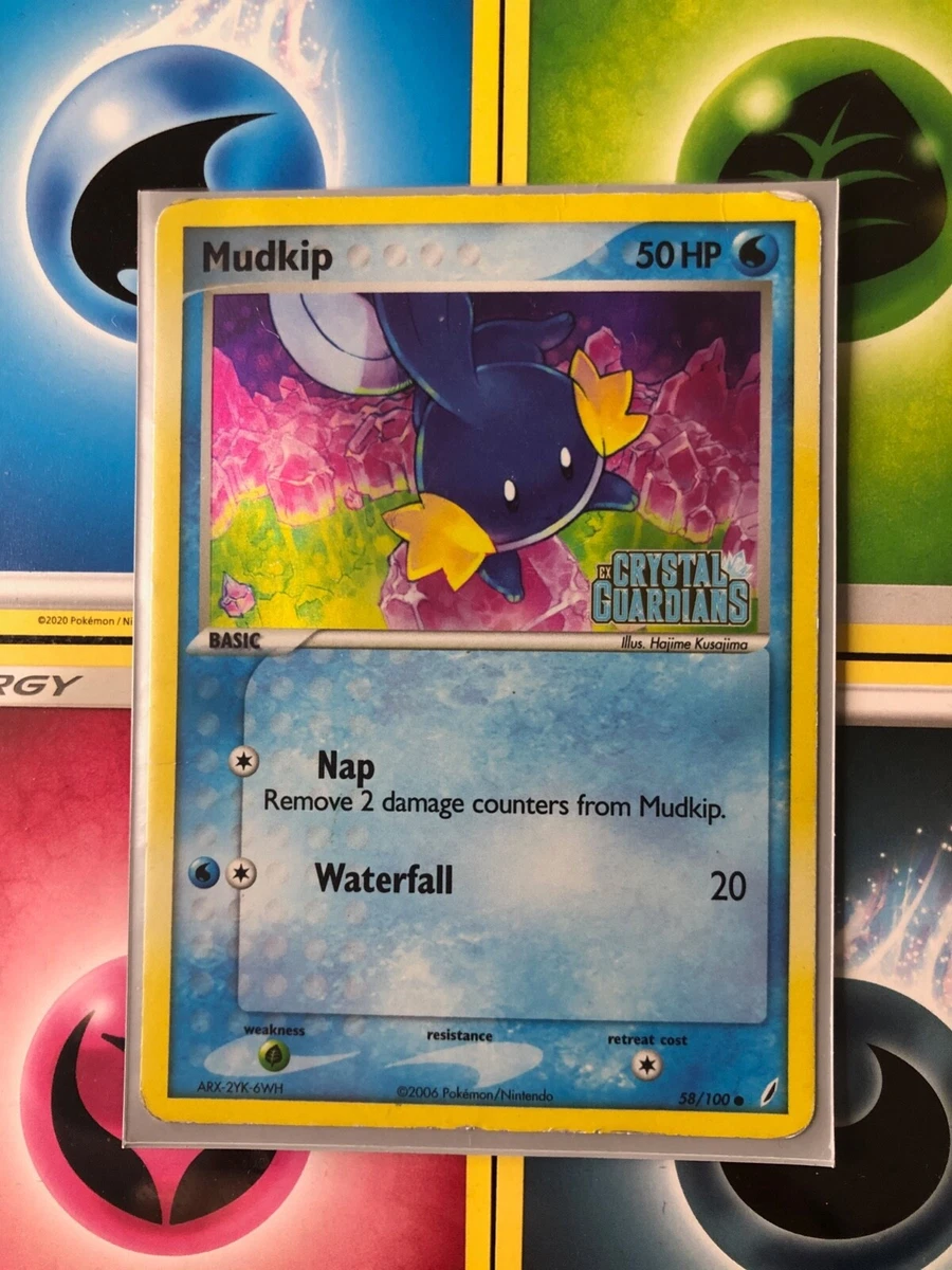 Shiny Mudkip Card