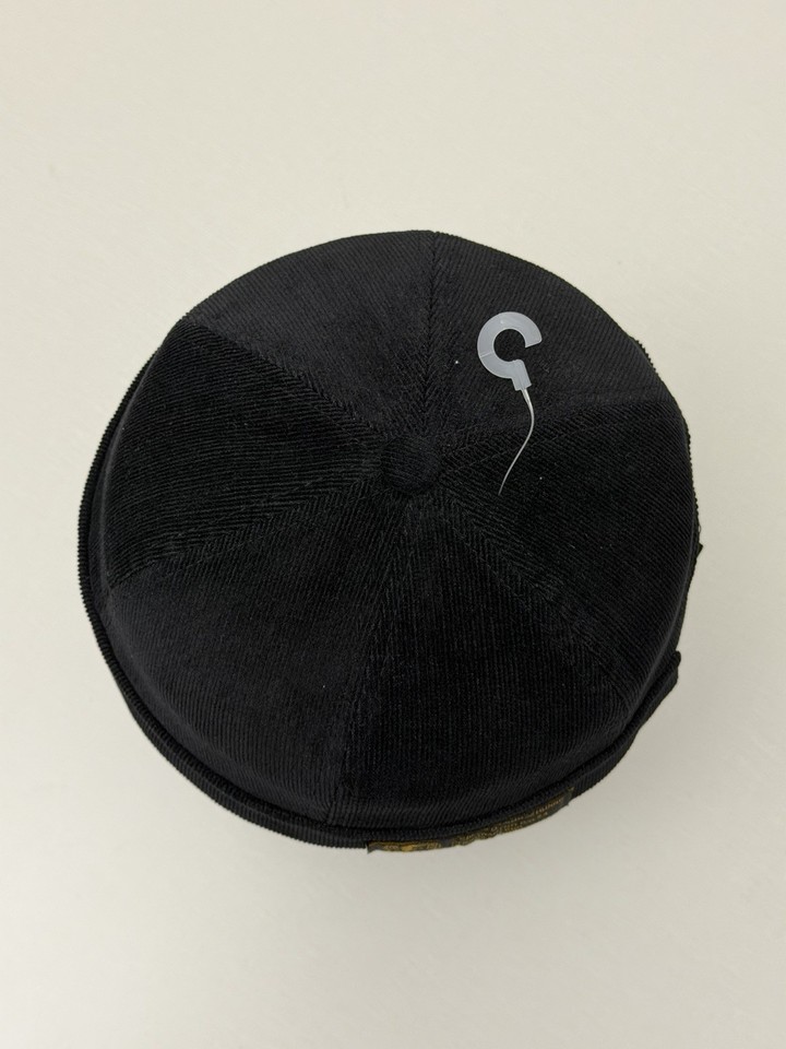 GEGEEN DOMOG HUNNU Retro Brimless Rolled Cuff Sailor Corduroy Docker ...