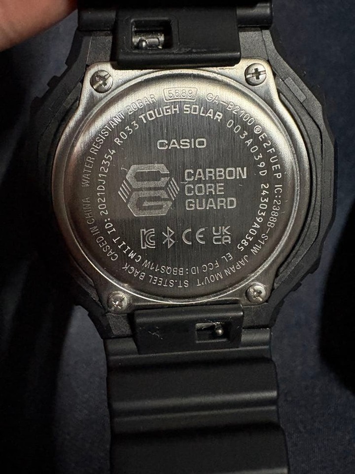 Casio GA-B2100MF-1AJF Octagon Casio Edge Bluetooth Solar Used G129 | eBay