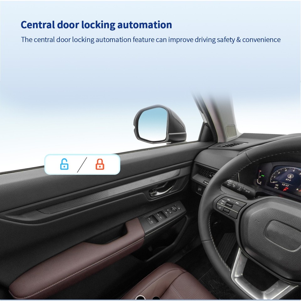 EASYGUARD remote start alarm system PKE keyless entry push button start ...