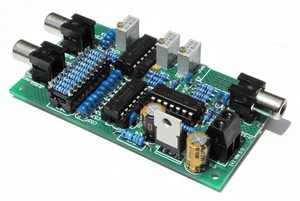 Linkwitz-Riley 2-Way Active Crossover Kit - 24dB/Octave - Electronic ...