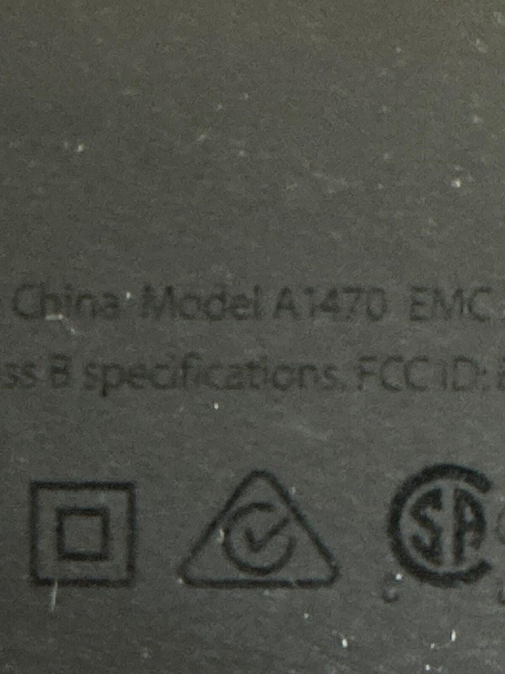 Apple AirPort Time Capsule 2TB 802.11ac Model ME177B/A A1470 5th ...