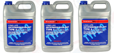 3PK GENUINE Coolant / Antifreeze for Honda Acura Civic Accord Odyssey ...