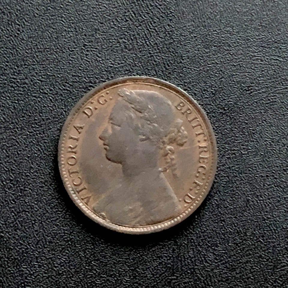 1877 PENNY-ONE PENNY COIN-1d BRITISH BRONZE COIN - QUEEN VICTORIA | eBay UK