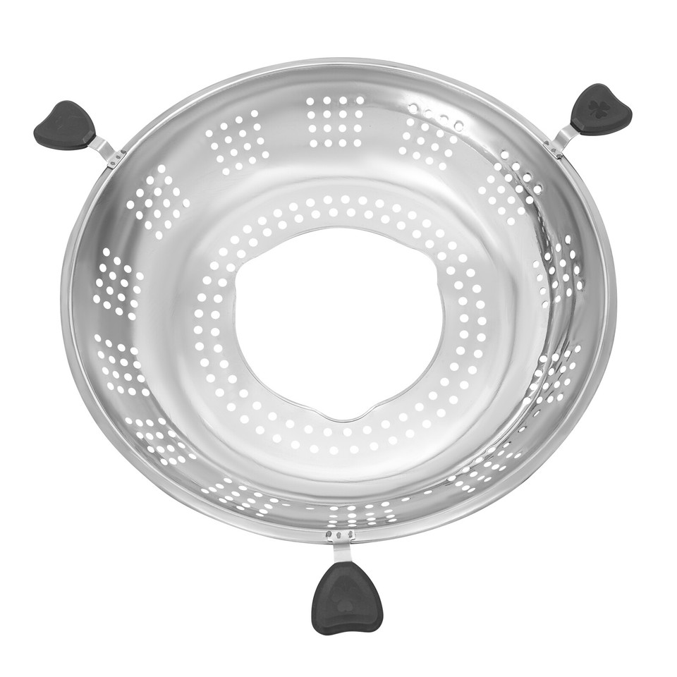 Hot Pot Lifting Two Grid Yin Yang Stainless Steel Fondue Chafing Dishes ...