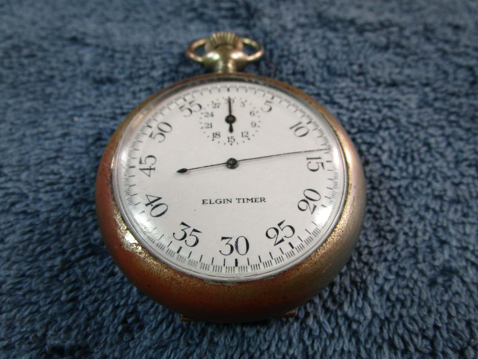 Elgin 1942 WWll Bomb Torpedo Military Stop Watch Timer Working 160-67C ...
