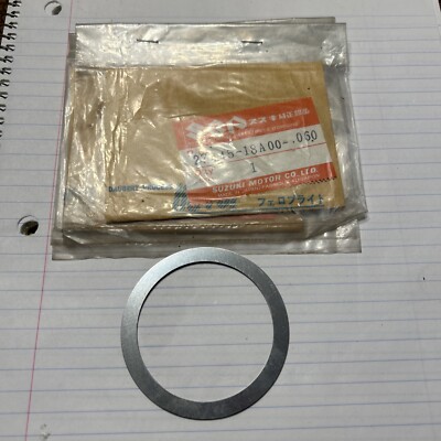 NOS OEM Suzuki 27326-18A00-060 Shim Gear Final Drive .60 LT230 LT230GE ...